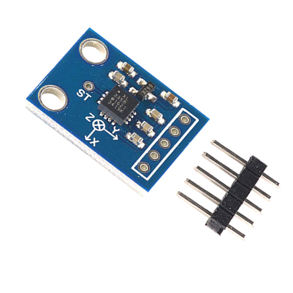Amazon.co.jp: ADXL 335 Square Transducer 3 Axis Accelerometer Sensor ...