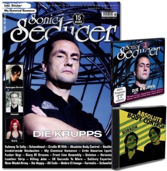 Sonic Seducer 11/2010: Mit exkl. 6-Track "Sorrow"-EP von Absolute Body Control + My Chemical ...