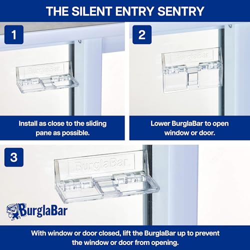 Snapklik.com : Burglabar 6 Pack For Sliding Door Locks For Sliding ...
