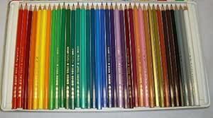 Amazon.com: Lyra Osiris Color Pencils in Decorative Metal Tin. 36-Pack