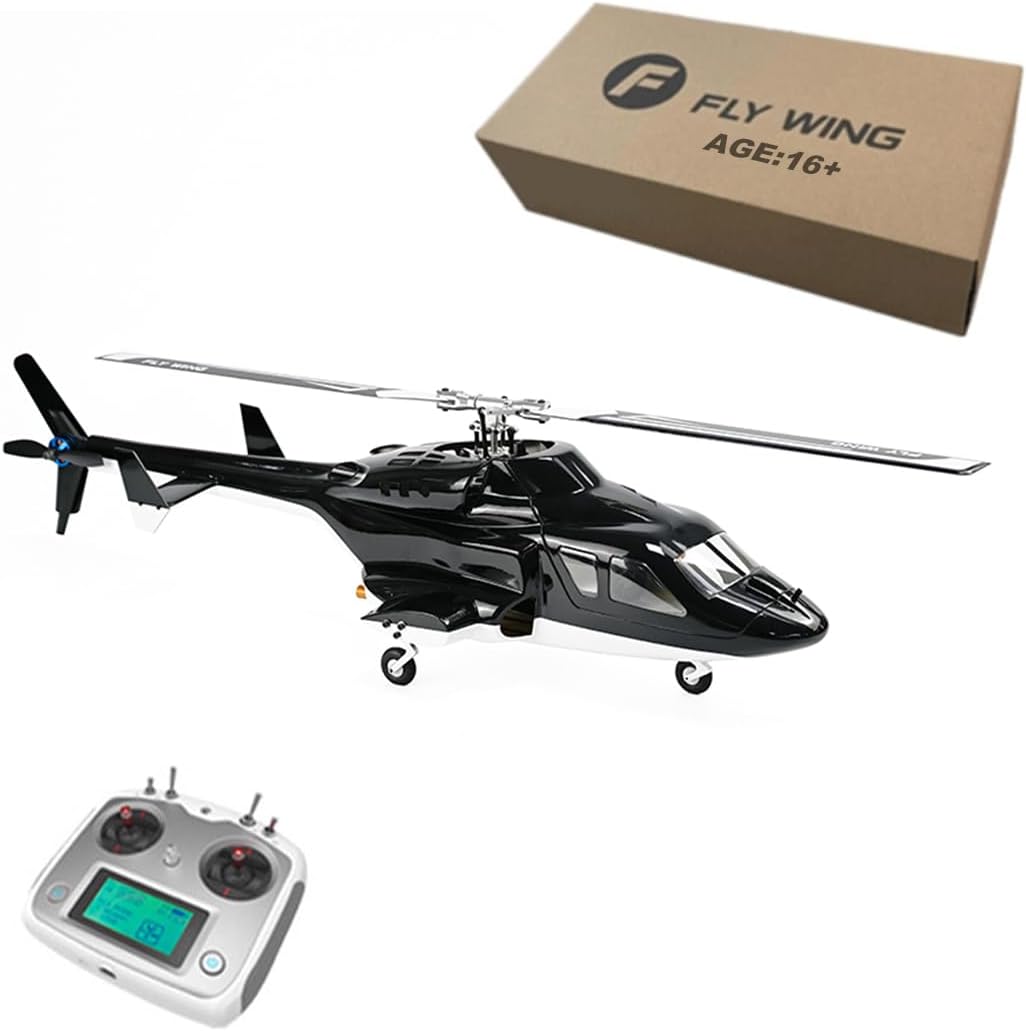 Amazon.com: Kotaatteep Helicóptero RC FW450L para adultos, helicóptero de control remoto de 450 ...