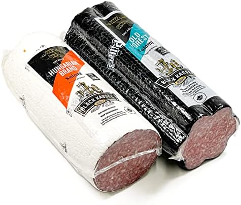 Amazon.com: Old Forest and Hungarian Brand Salami Combo, Dry Aged ...