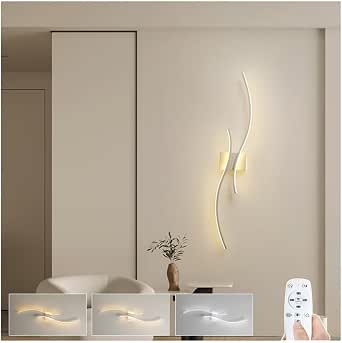 Amazon.com: ZEHUILT Modern LED Wall Light Indoor - 39 inch Linear Wall ...