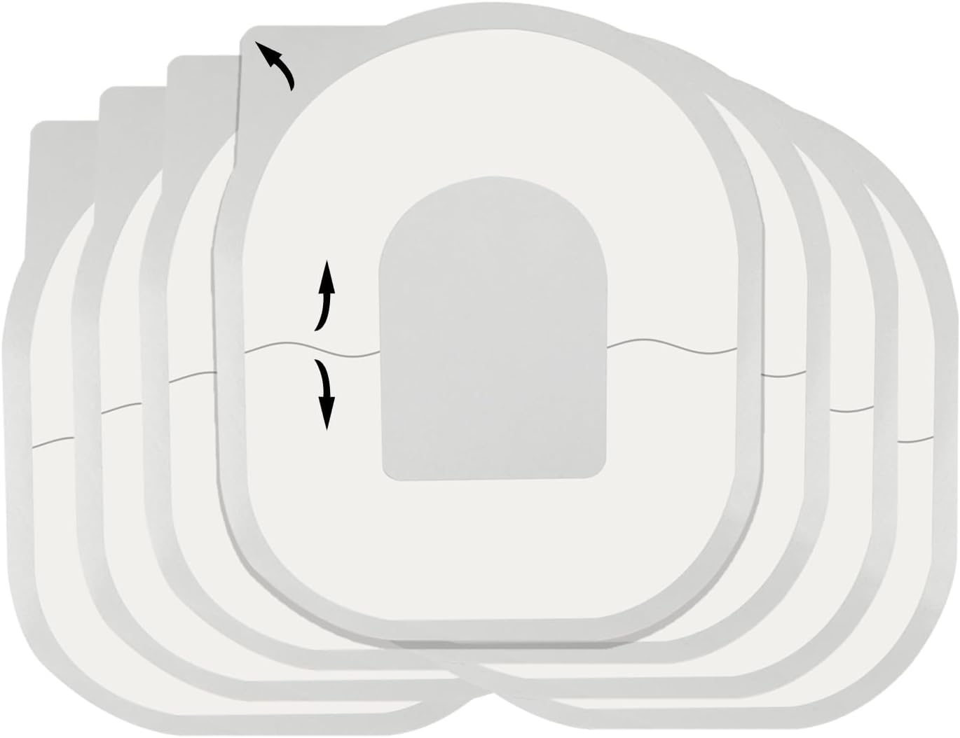 Amazon.com: Omnipod 5 Overpatches Waterproof-40 Pack Transparent ...