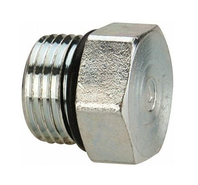 Parker 10 P5ON-S SAE Hex Head Pipe Plug 7/8-14 ORB Male Steel : Amazon ...