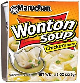 Maruchan Wonton Soup Chicken Flavor, 1.6 Pound (Pack of 12) : Amazon.sg: Grocery