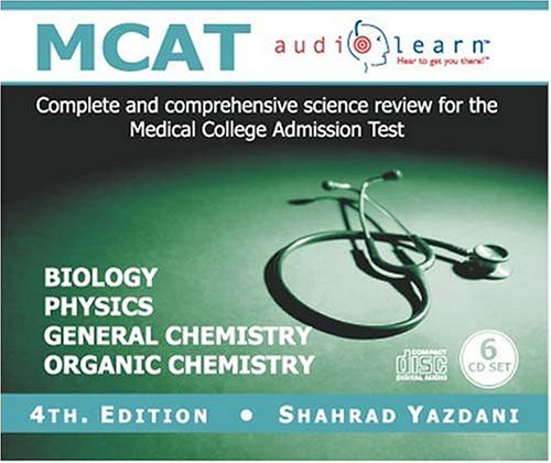MCAT AudioLearn, Fourth Edition: Shahrad Yazdani: 9781592620012: Amazon.com: Books