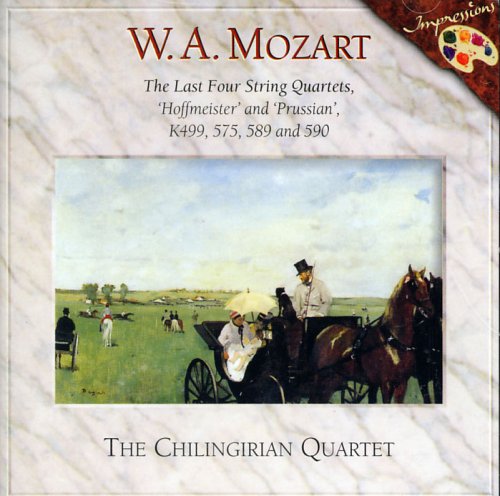 Mozart: The Last Four String Quartets, Vol.1 ~ K.499 (Hoffmeister) & K ...