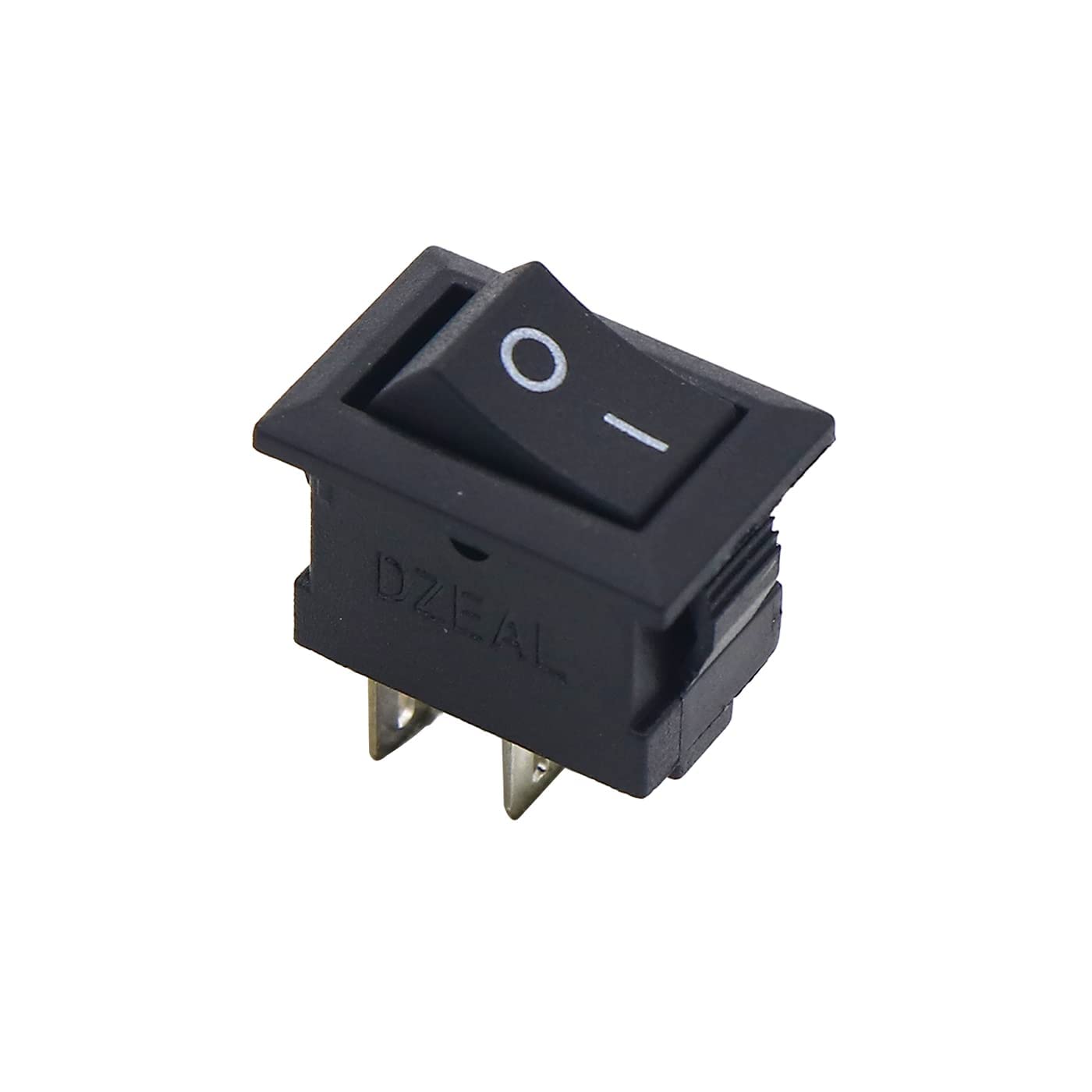 Electronic Spices KCD11-101 3a 250v Ac Black Color 2 Pins SPST Mini ...