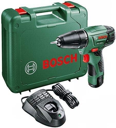 Bosch PSR 1080 LI Cordless Drill Driver with 10.8 V Lithium-Ion Battery ...