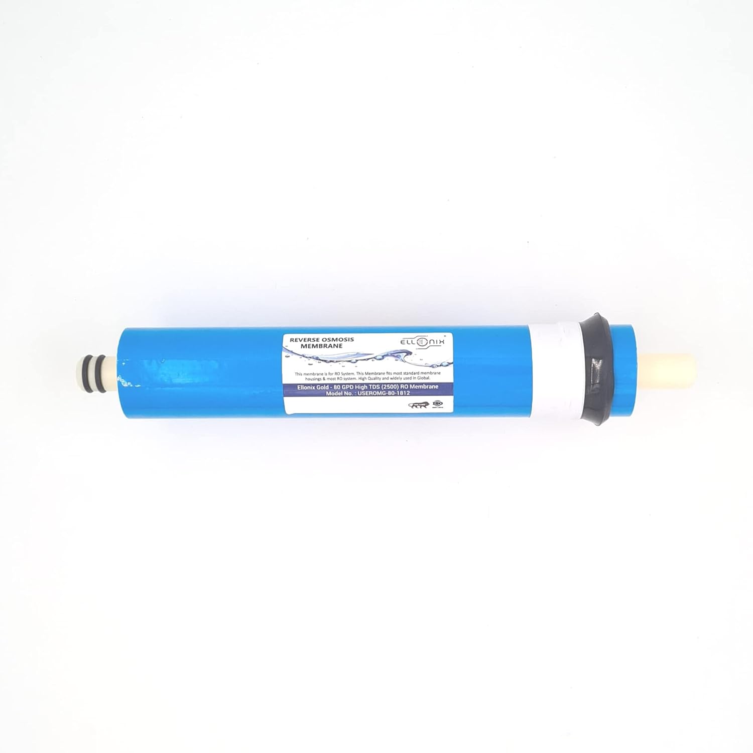 Ellonix 80 GPD RO TFC Membrane Filter Cartridge| RO Membrane Dry | May ...