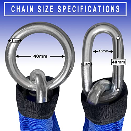 Snapklik.com : DocksLocks Heavy Duty Cinch Style 8mm Security Chain ...