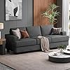Amazon.com: COPIAE 89 Inch Sofa with Extra Deep Seats Oversize, 3 ...