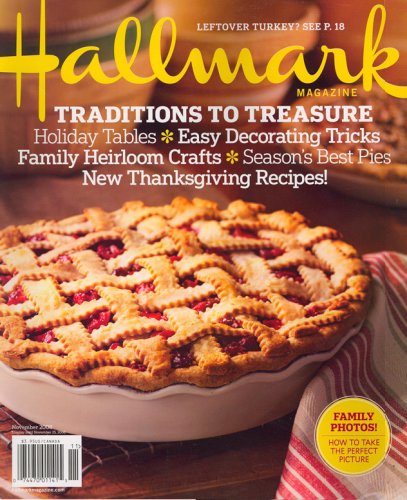 Hallmark, November 2008 Issue: Editors of HALLMARK Magazine: Amazon.com ...