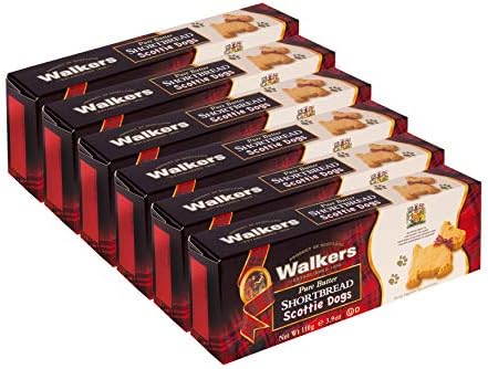 Amazon.com: Walker's Shortbread Traditional Scottie Dog Shaped Cookies ...
