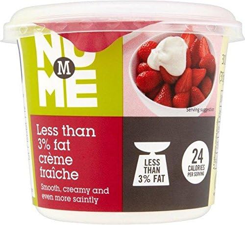 Morrisons NuMe Creme Fraiche, 300ml : Amazon.co.uk: Grocery