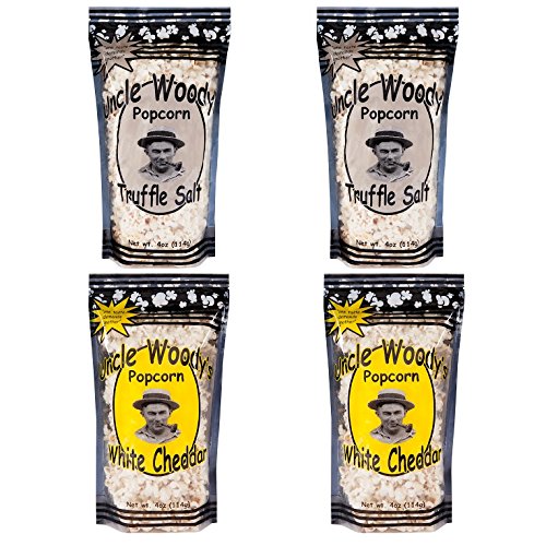 Amazon.com: Uncle Woody's Popcorn - 4 Pack (Savory)
