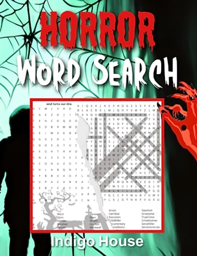 Horror Word Search: Spooky Serial Killer Horror Movie Word - Want It All