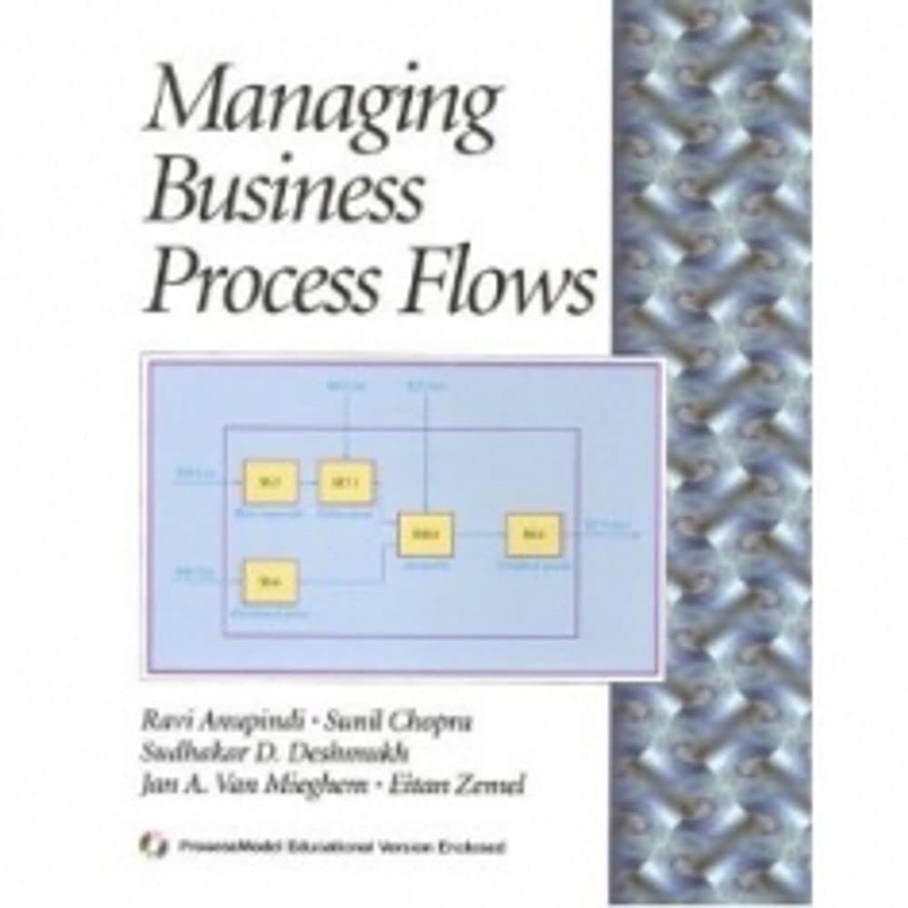 Buy Managing Business Process Flows Book Online at Low Prices in India ...