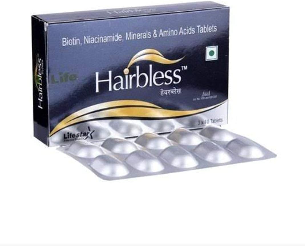 Amazon.com: Generic PUB HAIRBLESS 10 Tablet (Pack of 3) : Health ...