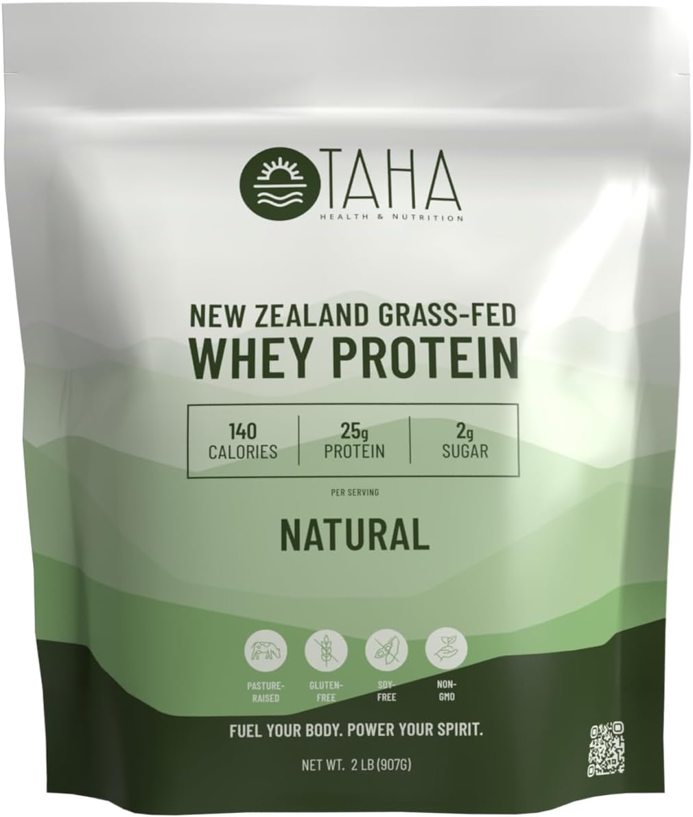 Amazon.com: Raw Grass Fed Whey Protein Powder, Happy Healthy Cows ...