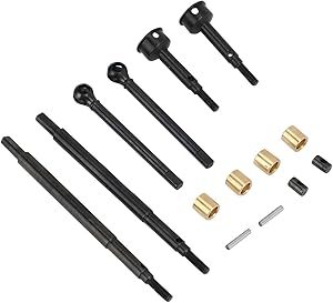 Amazon.com: +2mm Extended Thread Dogbone Axle CVD Shafts CVD Front Rear ...