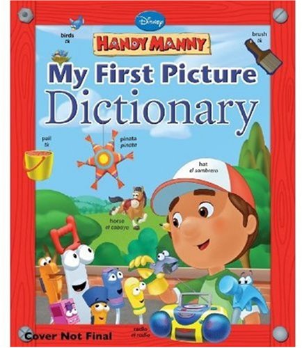 Handy Manny: Handy Manny English Spanish Picture Dictionary: Amazon.co ...