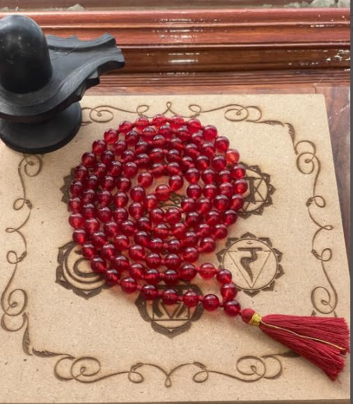 The Millennium Gallery Ruby Stone Mala Original Certified Precious Ruby ...