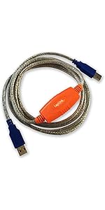 Laplink - USB 2.0 High Speed Transfer Cable - USB Data Transfer Cable ...