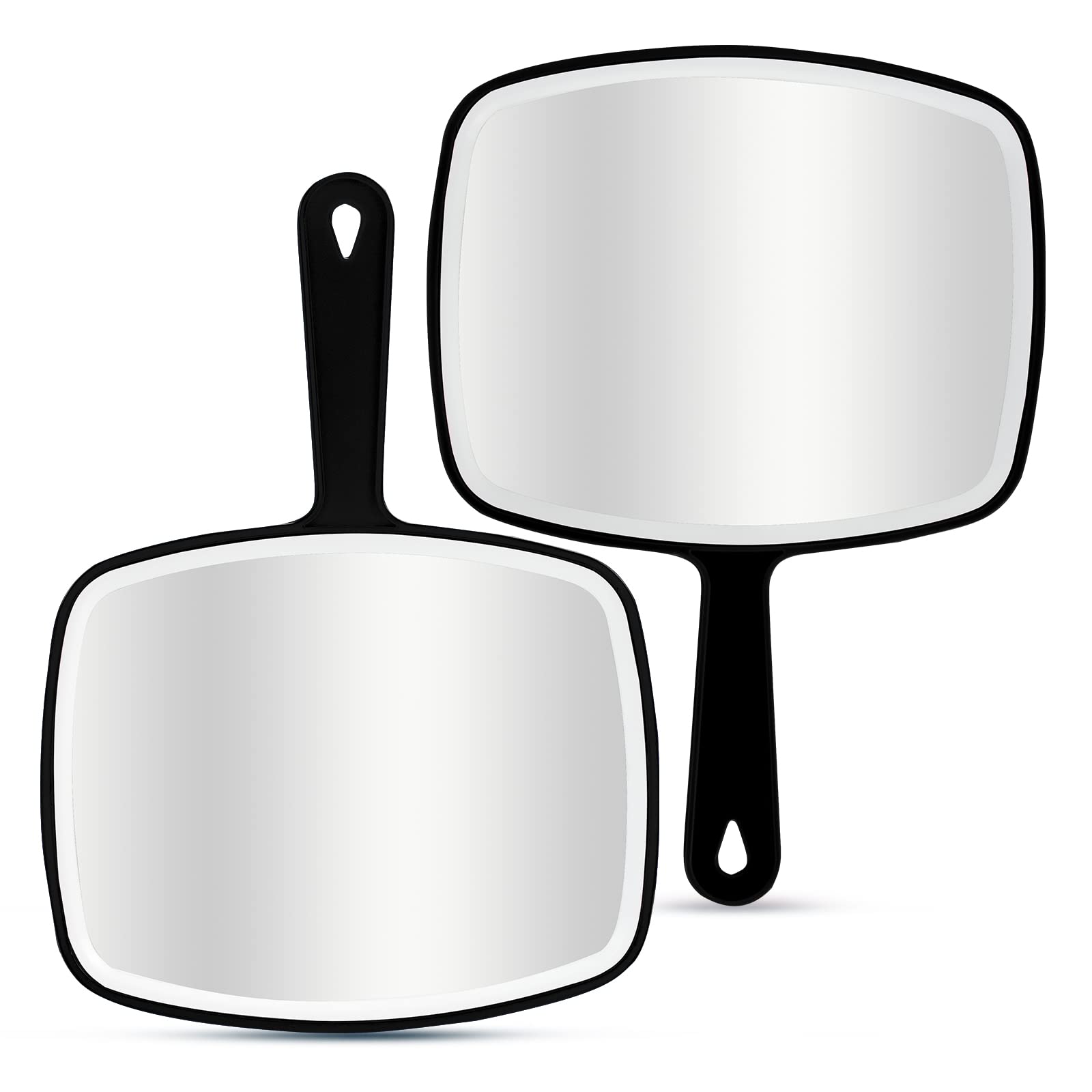 Amazon.com: DVHOK 2Pcs Handheld Mirror, Portable Hand Mirror with ...