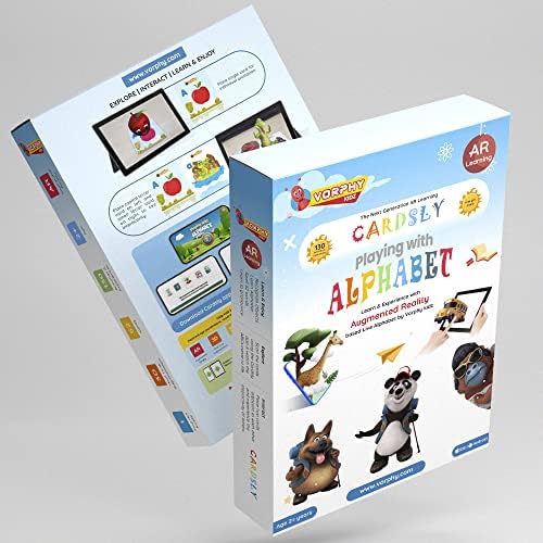 Buy CARDSLY AR Alphabet Flashcard abcd for kids- Cardsly (Flashcard+App ...
