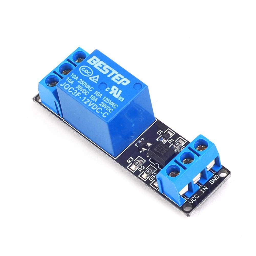 10PCS 1 Channel 12V Relay Module Low Level Trigger 12V 1Channel Relay ...