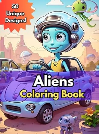 Amazon.com: Aliens Coloring Book: 9798856246802: Gibson, Reya: Books