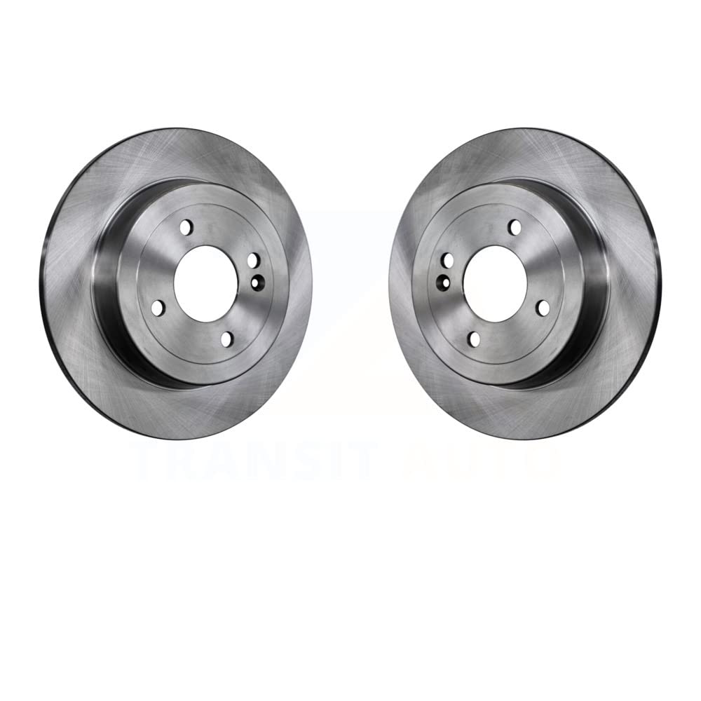 Snapklik.com : Rear Disc Brake Rotors Pair For Hyundai Accent Kia Rio ...