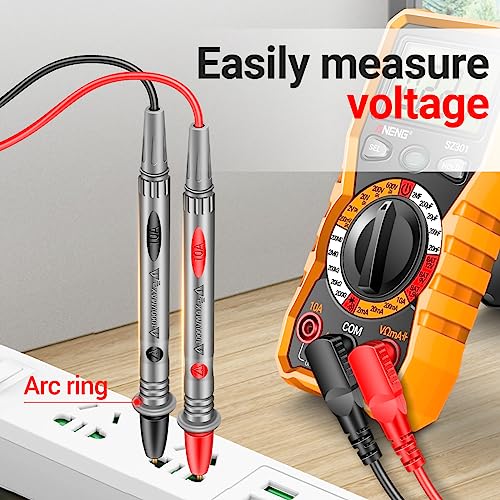 Snapklik.com : Multimeter Test Leads,Banana Plug Probes,Electrical ...