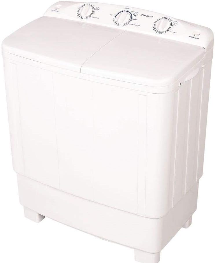 Dansat Twin Tub Top Load Washing Machine, 8.5 Kg Capacity, White : Buy ...