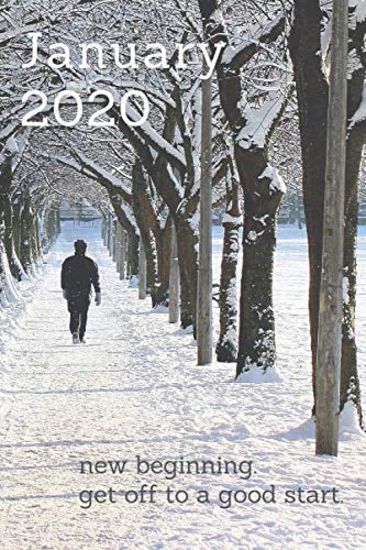 January 2020: Personal Calendar (Calendars 2020): Notebooks, Fancy ...