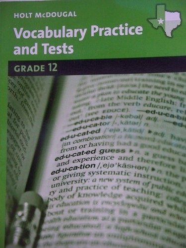 Literature, Grade 12 Vocabulary Practice Workbook British Literature ...
