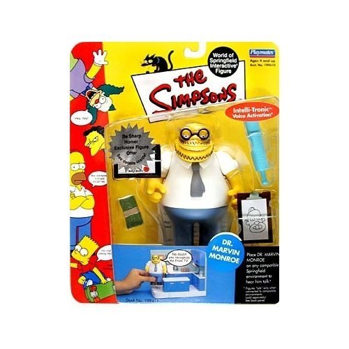 Buy Simpsons Dr. Marvin Monroe Figure by Playmates Online at Low Prices ...