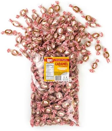 Amazon.com : Goetze's Candy Vanilla Caramel Creams - 5 Pound Bag (80 ...