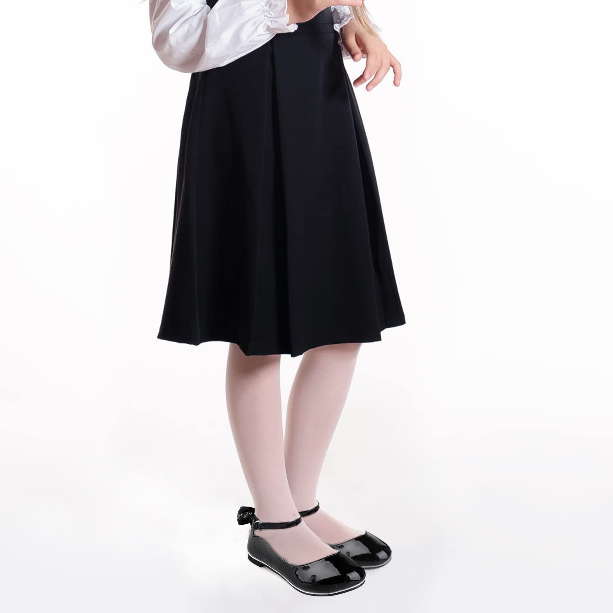Snapklik.com : Bigwow Girls Black Dress Shoes Ballet Flats Mary Jane ...