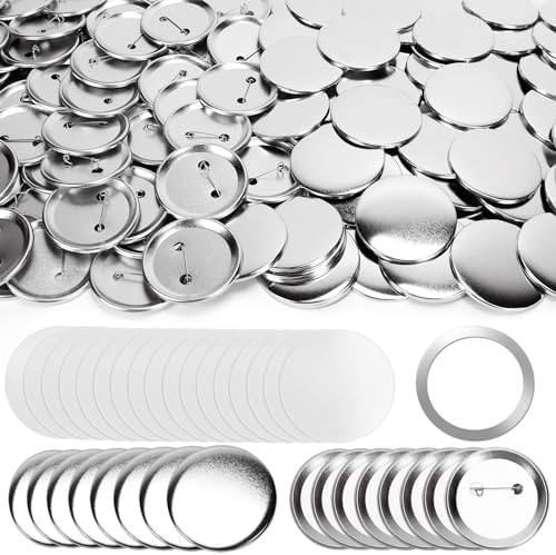 Amazon.com: VOKOY 80 Sets 58mm/2.25 inch Metal Button Parts Supplies ...