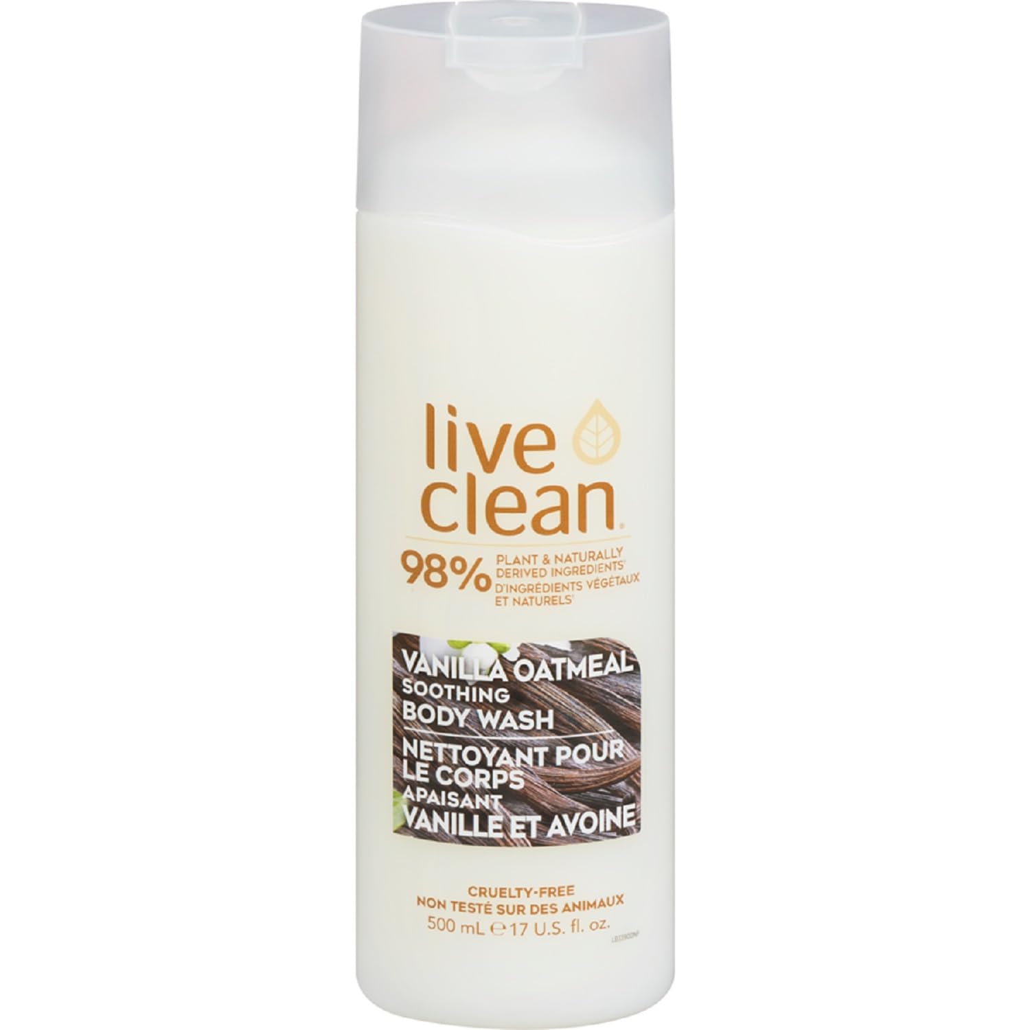Live Clean Body Wash, Soothing Vanilla Oatmeal, 500 mL : Amazon.ca ...