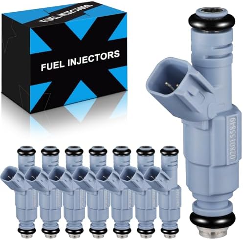 Amazon.com: ABENLY 0280155849 4.7L Fuel Injectors For:-Dodge Dakota ...