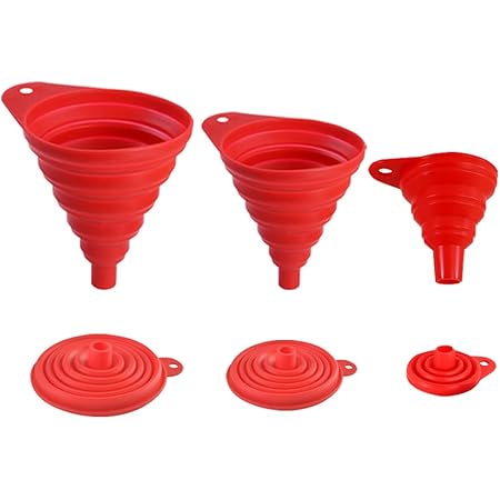 Taylors Eye Witness Four Piece Kitchen Funnel Set – Tab Handled Nested ...