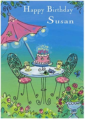 Susan Birthday Card : Amazon.co.uk: Stationery & Office Supplies