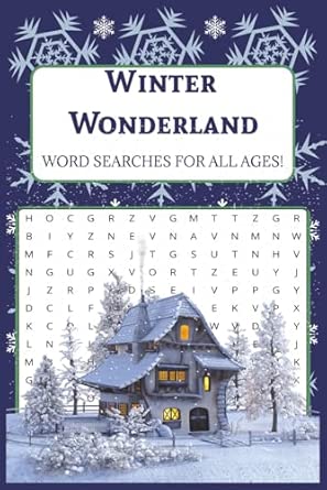 Winter Wonderland Word Search Puzzle Book: Word Searches with Read to ...