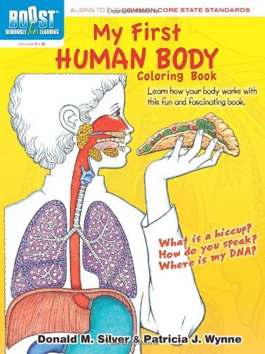BOOST My First Human Body Coloring Book: Written by Patricia J. Wynne ...