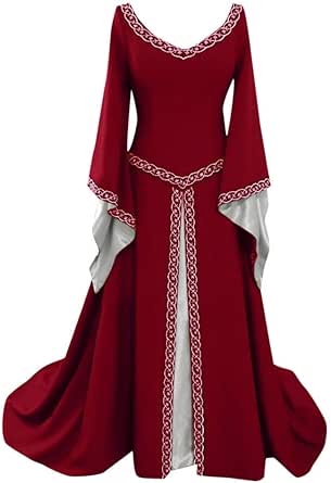 Amazon.com: Renaissance Dress Women Renaissance Dress for Women Dress ...