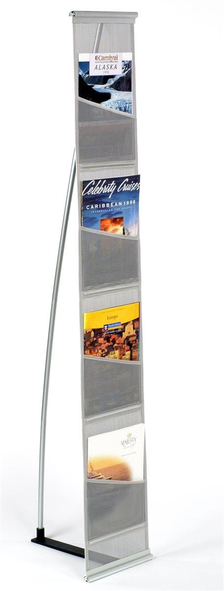 Amazon.com: Magazine Stand, Rolls Up and is Portable, (4) Pockets for 8 ...